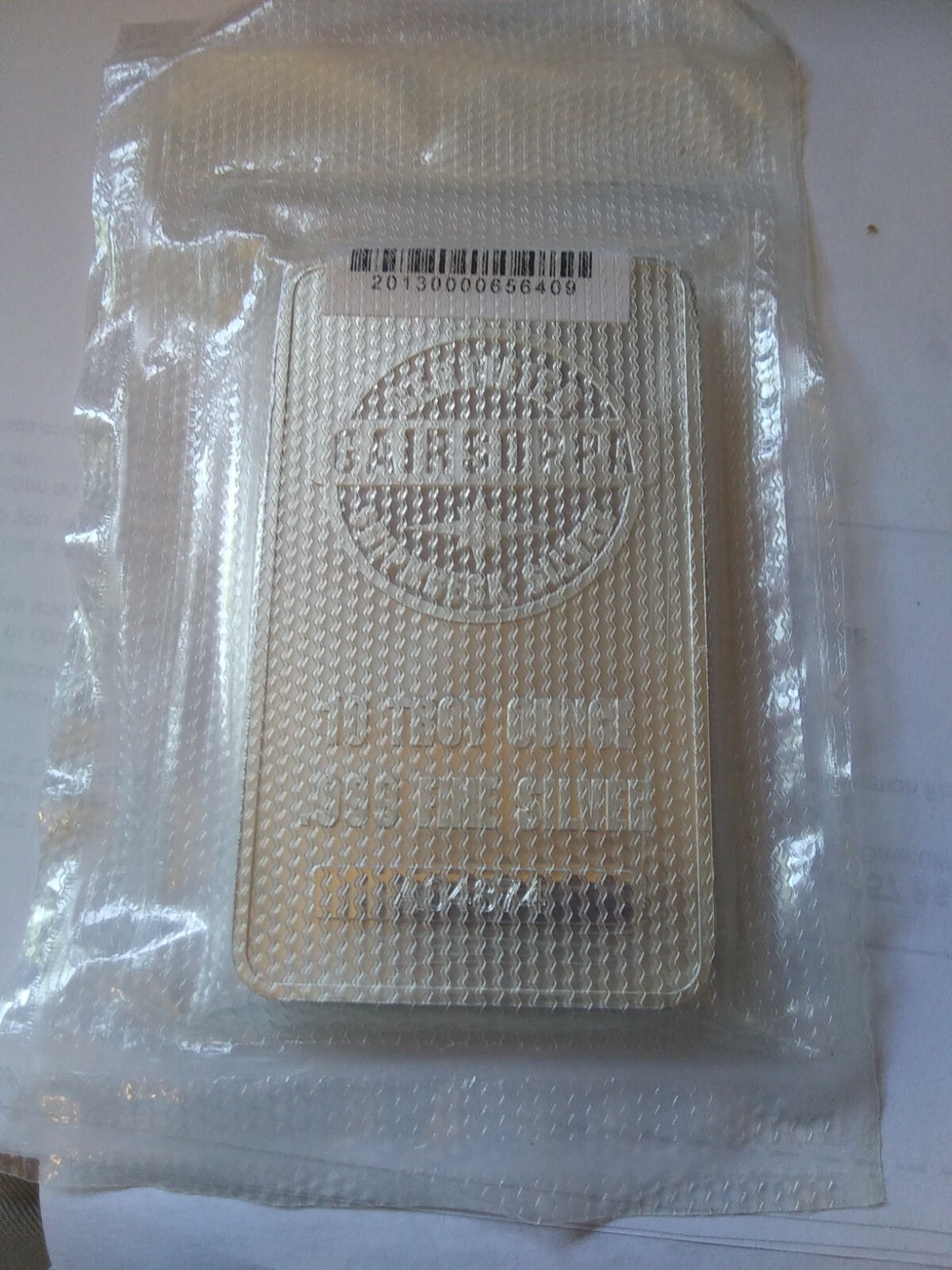 1 - 10 oz. .999 Fine Silver Bar - Certified Shipwreck Silver - SS ...