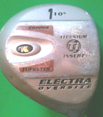 Knight golf Titanium insert 10 degree driver, light flex Aldila shaft ...