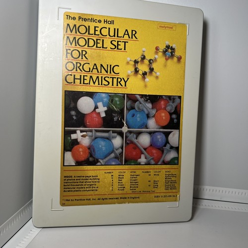 Allyn and Bacon Molecular Model Set for Organic Chemistry 1984 in case ...