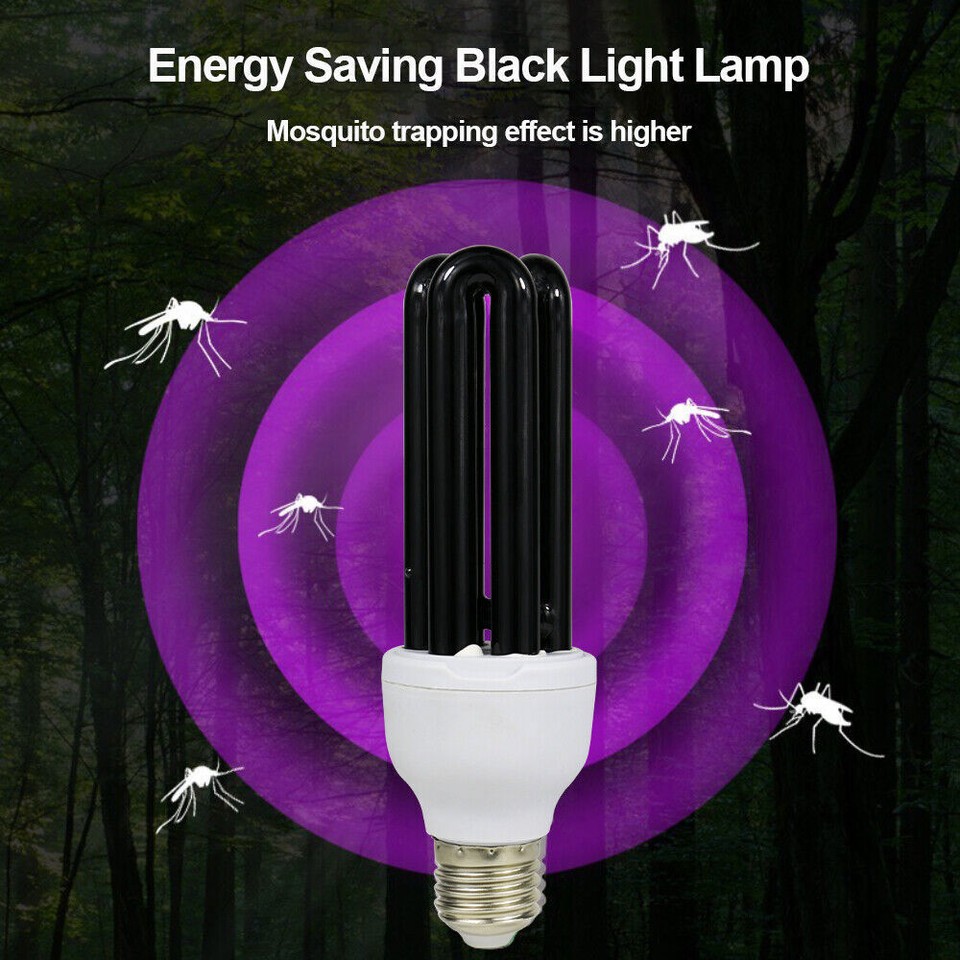 40W E27 110V Blacklight Low Energy 365nm UV Light Bulb Screw ...