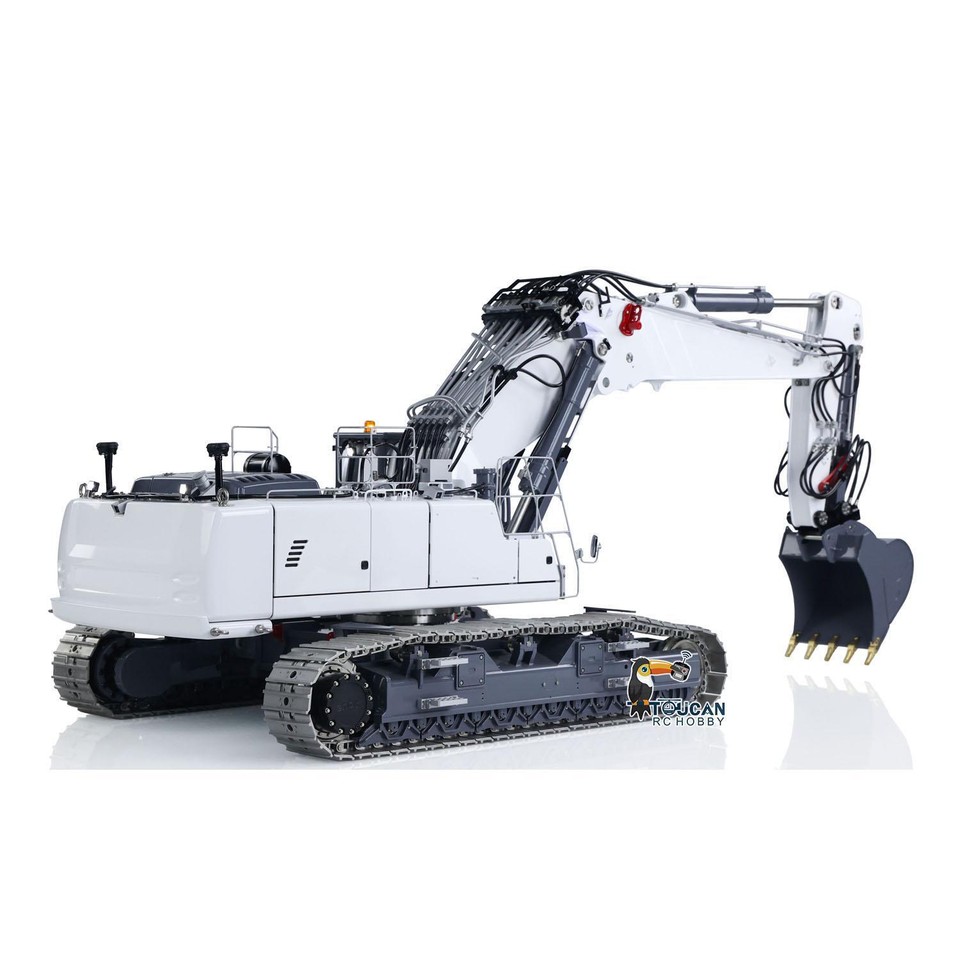 LESU 1/14 Heavy Full Hydraulic RC Excavator LR960 RTR Demolition Digger ...