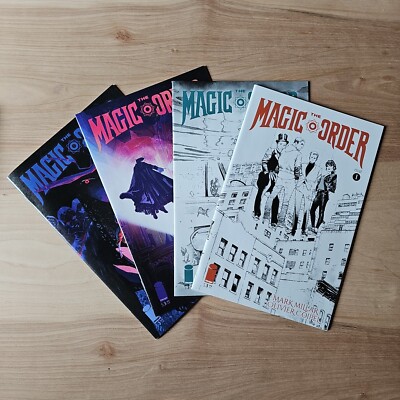 The MAGIC ORDER # 1 2 3 4 | Image Comics 2018 | NM | Millar Coipel 1st ...