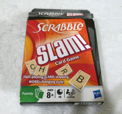 2008 SCRABBLE Slam! Card Game hasbro games 8+ scrabble game cards | eBay