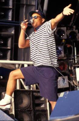 Gang Starr Band Singer Performing Gang Starr 1990s Old Music Photo ...