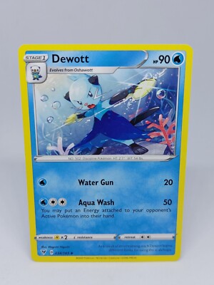 POKEMON CARD TCG NON HOLO DEWOTT 034/185 UNCOMMON NM/M VIVID VOLTAGE ...