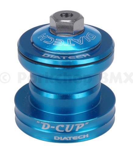 Diatech D-1 FS D-Cup BMX bicycle headset 1 1/8" THREADLESS - BLUE | eBay
