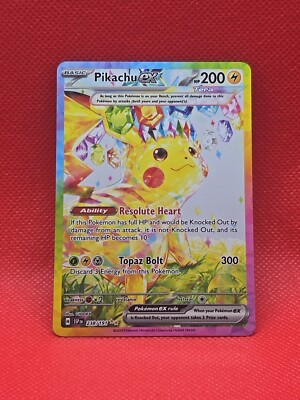 PIKACHU EX 238/191 [ Sv08 ]: SURGING SPARKS.....HOLO!!! | eBay