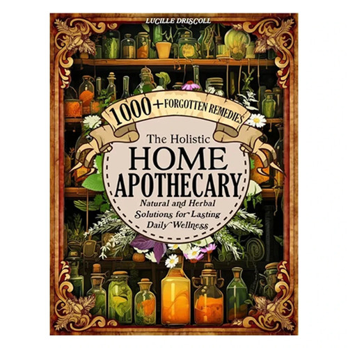 The Holistic Home Apothecary Book: 1000+ Herbal Remedies and Timeless ...