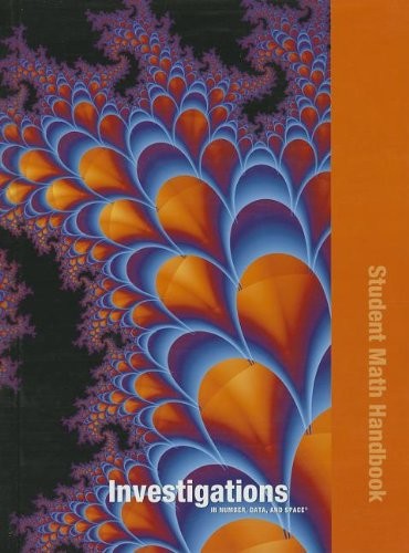 INVESTIGATIONS 2008 STUDENT MATH HANDBOOK GRADE 5 - Hardcover - VERY ...