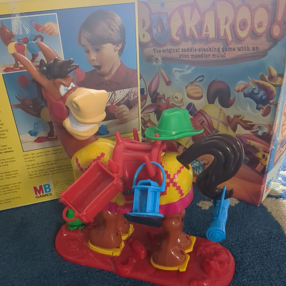 Hasbro 2011 Buckaroo game Incomplete but VGC Working but Sold for ...