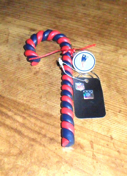 Boston Red Sox Claydough Multi-Color Candy Cane Seasonal 6"H Unisex ...