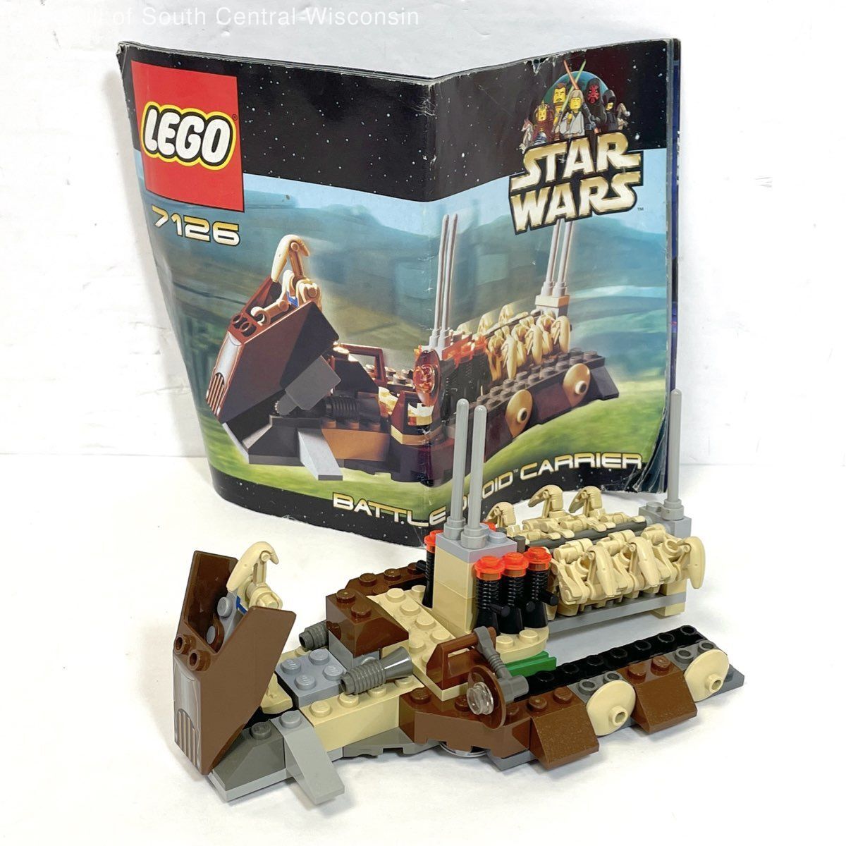 LEGO Star Wars 7126 Battle Droid Carrier Near Complete With Manual No ...