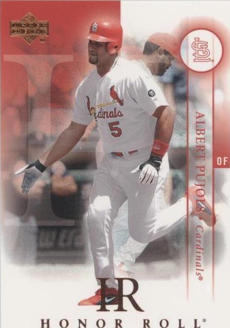 2003 Upper Deck Honor Roll - Albert Pujols #29 for sale online | eBay