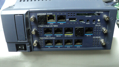 NEC SV8100 Phone System CPU Board V9 4 CO Trunk 24 Digital 2 Analog ...