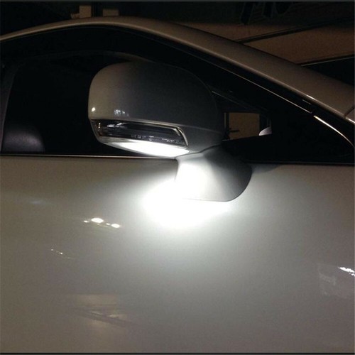 LED Side Mirror Puddle Lights White Lamps Assembly For Land Rover Range ...