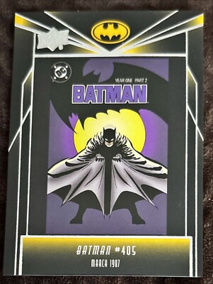 2024 Upper Deck Batman 85th Anniversary Parallel /85 #6 In Hand Mint ...