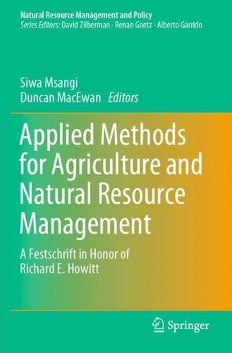 Natural Resource Management and Policy Ser.: Applied Methods for ...
