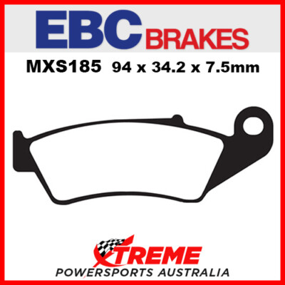 EBC Honda CTX200 2004-2016 MXS Sintered Race Front Brake Pads MXS185 | eBay
