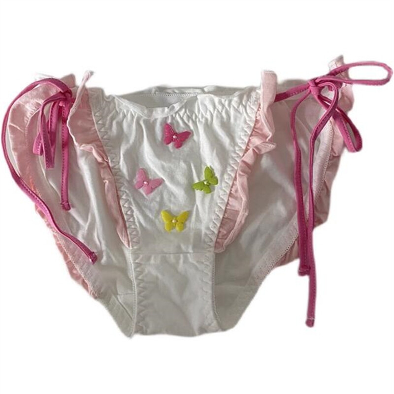 Japanese Lolita Sweet Mori Girls Kawaii Panties Underwear Cute Briefs ...