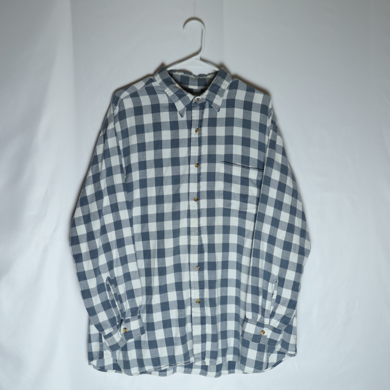 Vintage Par Four Sportswear Button Up Men's 2XL Blue … - Gem