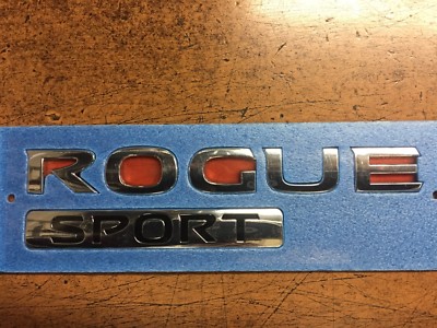 NEW OEM NISSAN ROGUE SPORT 2017-2022 REAR HATCH EMBLEM "ROGUE SPORT" IN ...