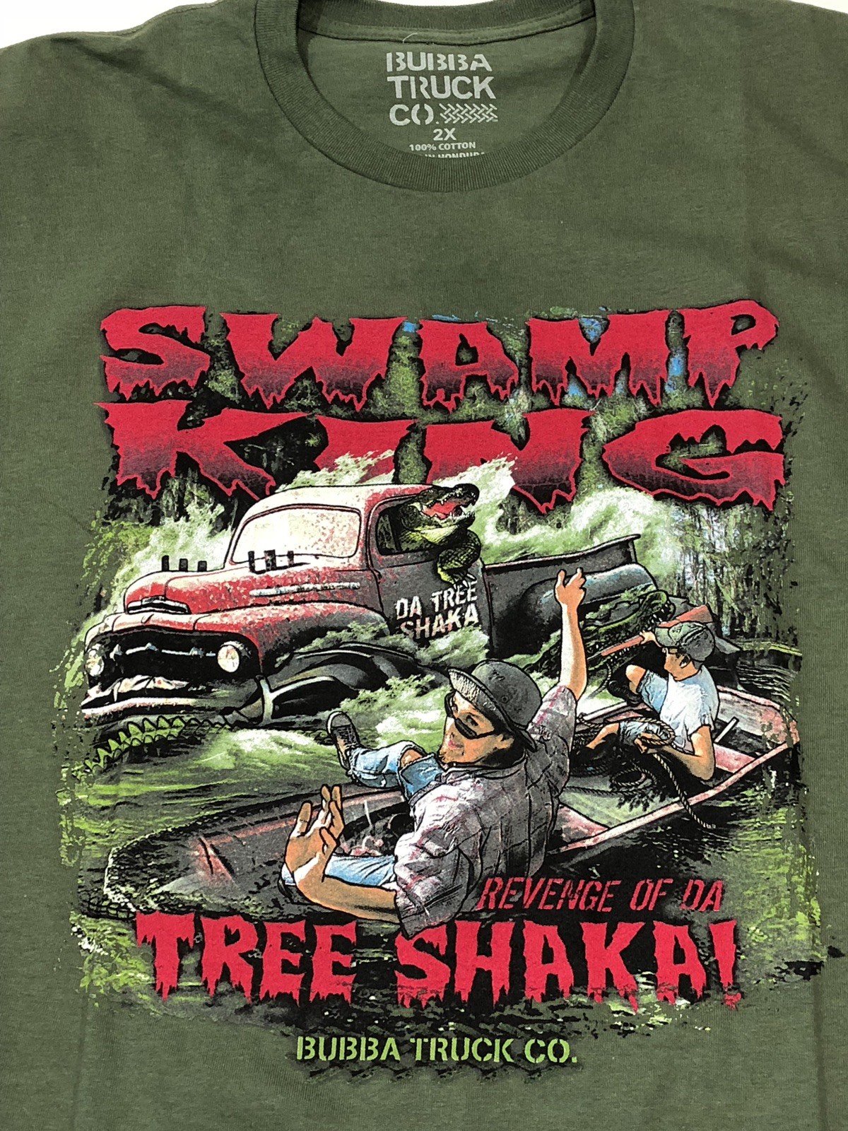 Swamp King 2xl Shirt Bubba Truck Co. Da Tree Shaka Tv Alligator | eBay