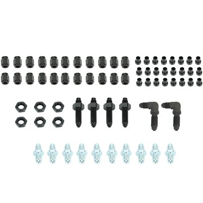 Brake Line Tuck Fittings Adapters Kit For 88-00 Honda Civic 90-01 Acura ...