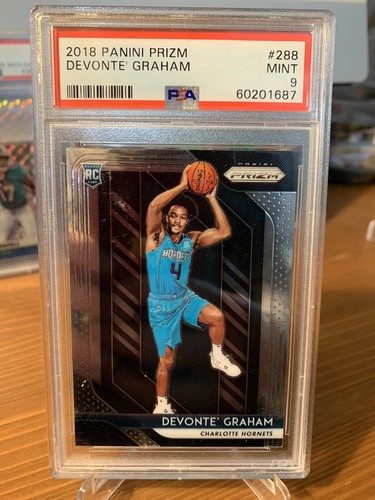 Devonte Graham 2018 Panini Prizm PSA 9 Graded Mint Rc Hornets | eBay