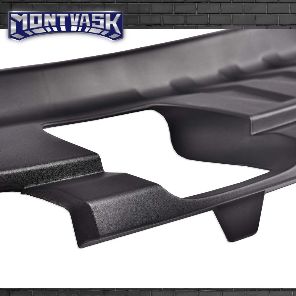 Fit For 2009-2014 Ford F150 Black Front Lower Bumper Valance w/ Fog ...