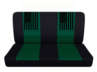Truck Seat Covers Fits 1982-1990 Chevy S10 American Flag Bench Seat ...