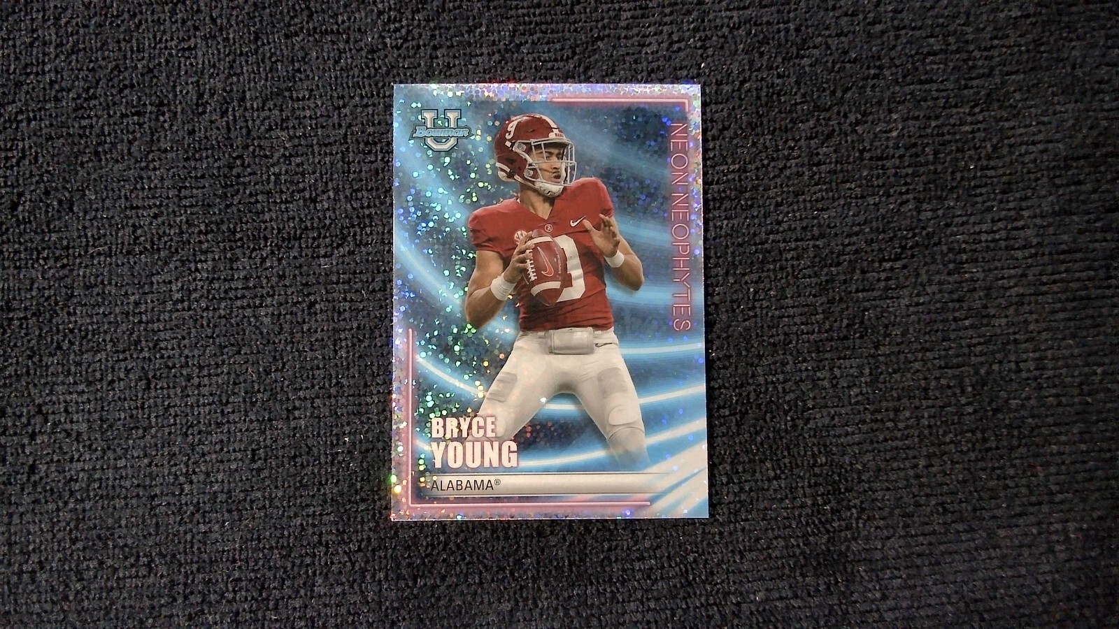 2022 Bowman's Best U | Bryce Young | Alabama | Neon Neophytes | Speckle ...