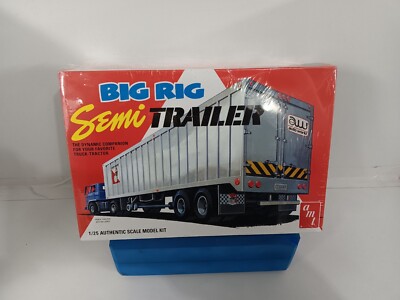 AMT Big Rig Semi Trailer Model Kit 1/25 | eBay