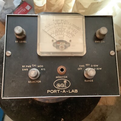 Port-A-Lab by E.C.I. - Lab Full Service CB Test Station - Vintage ...