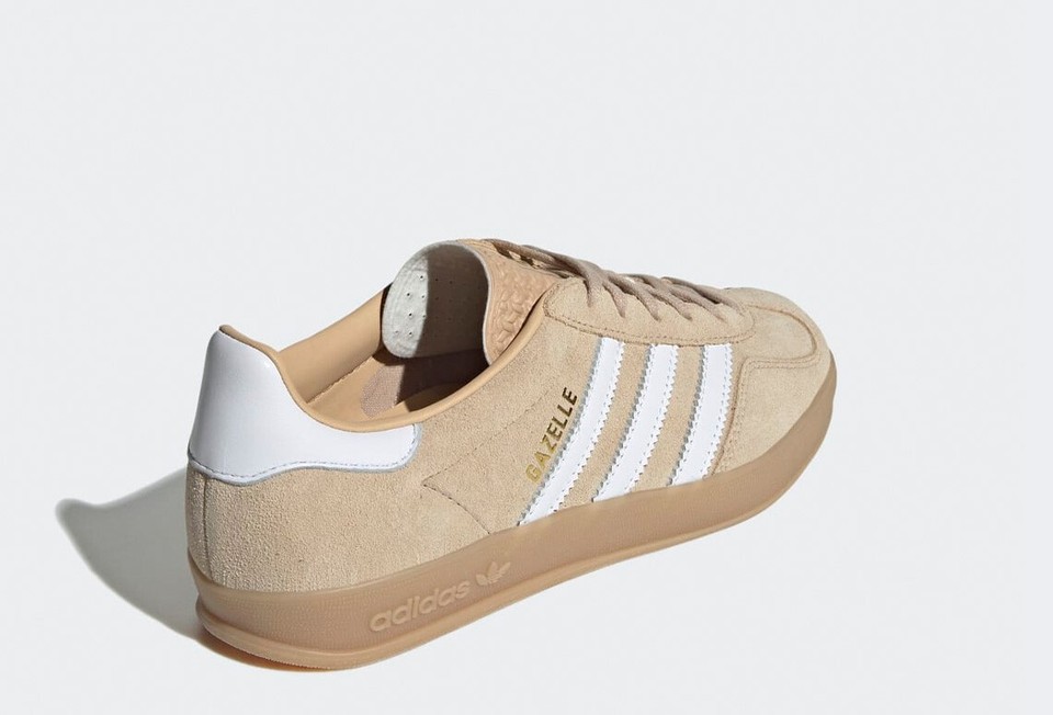 Adidas originals Women's GAZELLE INDOOR Sneakers IH5482 Magic Beige | eBay