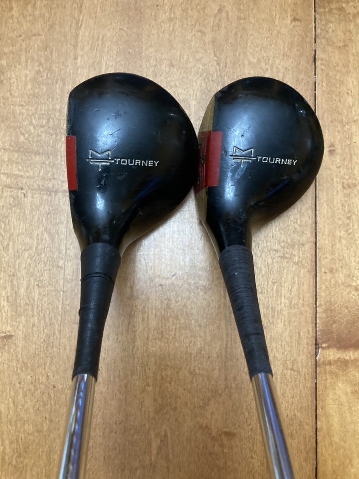 Original MacGregor VIP CUSTOM Persimmon DRIVER 2 3 4 Wood Set Tourney ...