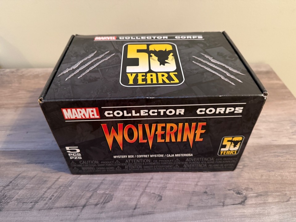 Funko Marvel Collector Corps - Wolverine 50th Anniversary Box | eBay