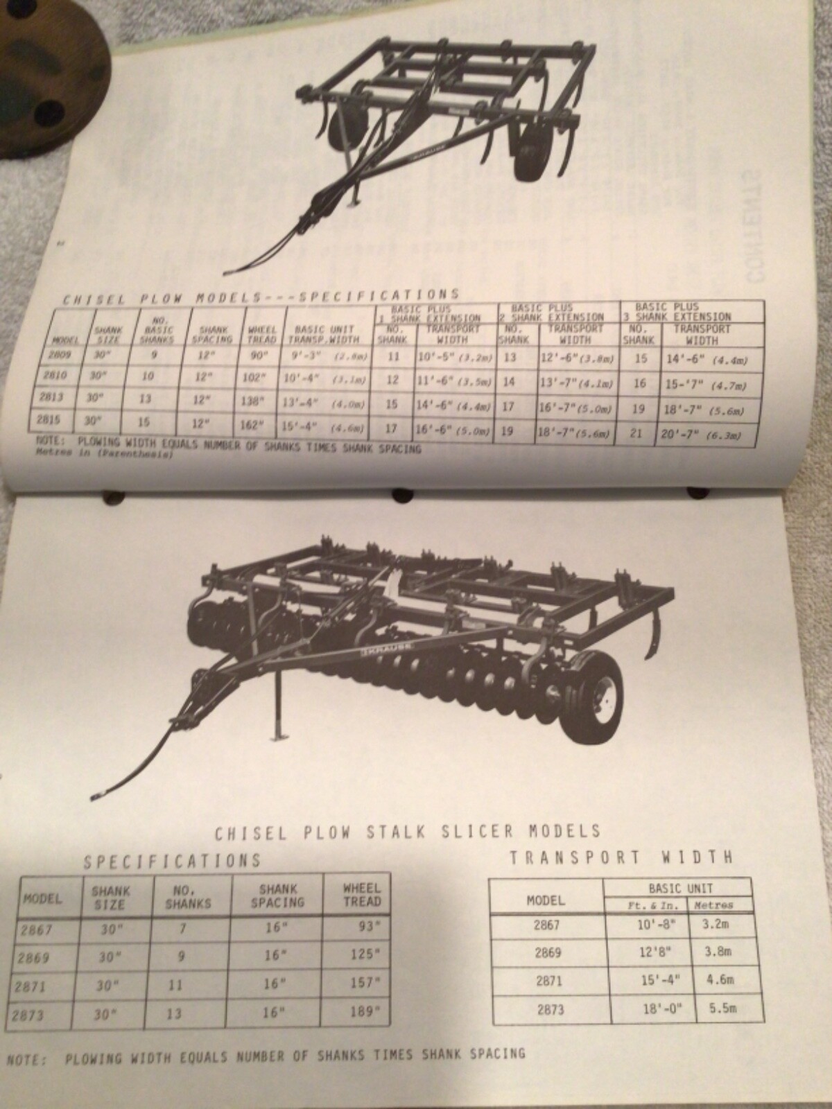 Owner’s Manual Krause Chisel Plow Stalk Slicer Various Models ...