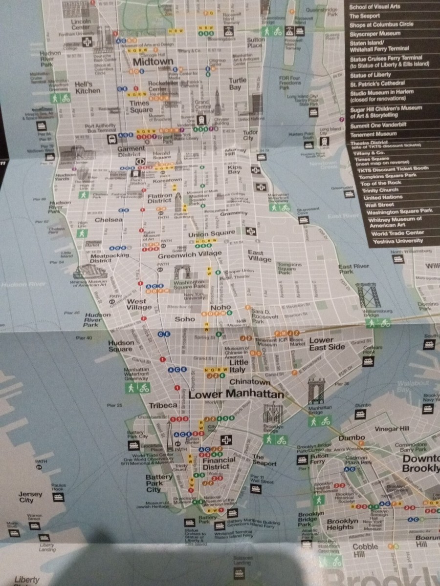 New York City Tourist Map Printable - Infoupdate.org