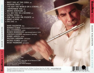 DAVE VALENTIN WORLD ON A STRING NEW CD 632375714123| eBay