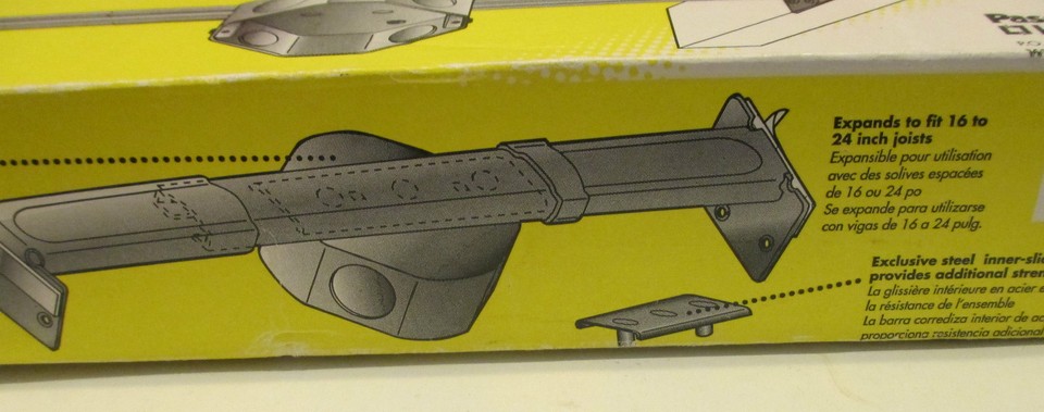 Reiker FanSafe Heavy-Duty Slide Support System Ceiling Light/Fan Mount ...