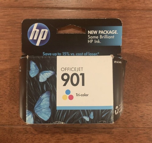 Genuine HP 901 Tri-Color Combo Officejet Ink New Sealed Exp Oct 2011 ...