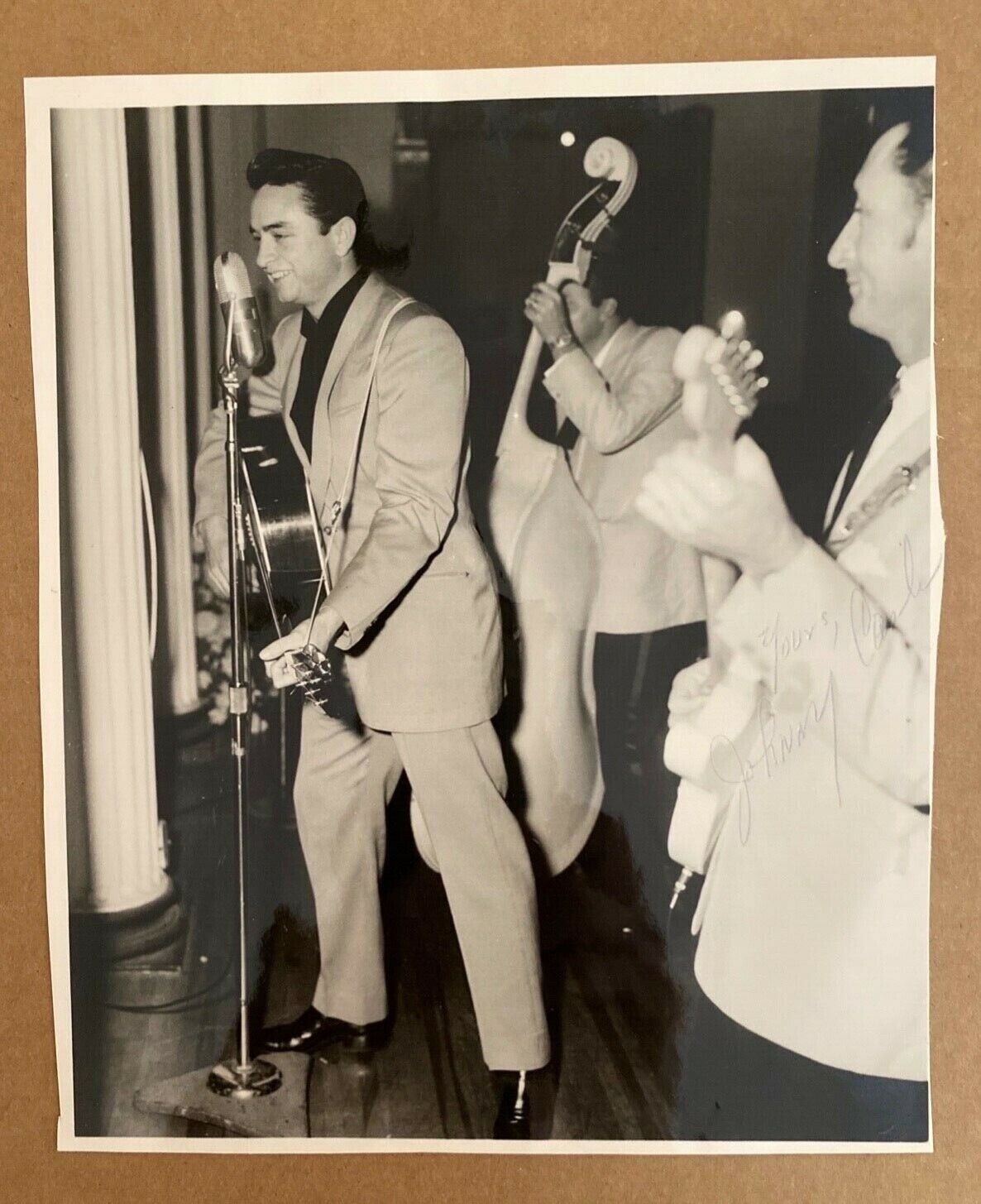 Rare Johnny Cash Autographed Publicity Photo PSA AUTHENTICATED | eBay