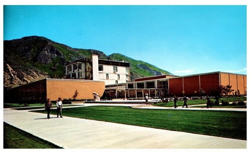 ERNEST L WILKINSON CENTER AT YOUNG UNIVERSITY,PROVO,UT.VTG POSTCARD*P82 ...