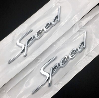 NEW X2 Bentley Continental GTC GT "Speed" Logo Badges Fender Side ...