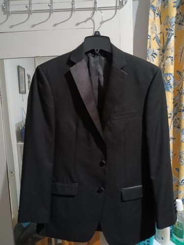 Van Heusen Mens Top Tuxedo Blazer Jacket Black Size 40R/M | eBay