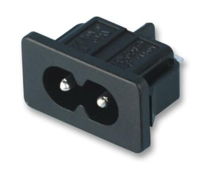 Inlet Iec Class2 Fig8 Solder Tag Connectors Power Entry - JR-201S ...