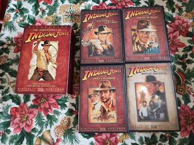 Indiana Jones - The Adventure Collection (DVD, 2003, 4-Disc Set ...
