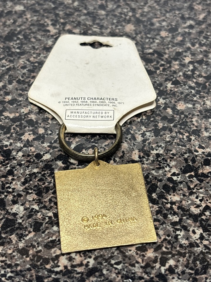 Peanuts Charlie Brown Character 1994 Keyring NOS | eBay