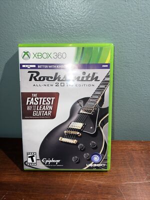 Rocksmith 2014 Edition (Microsoft Xbox 360, 2014) Tested And Working ...