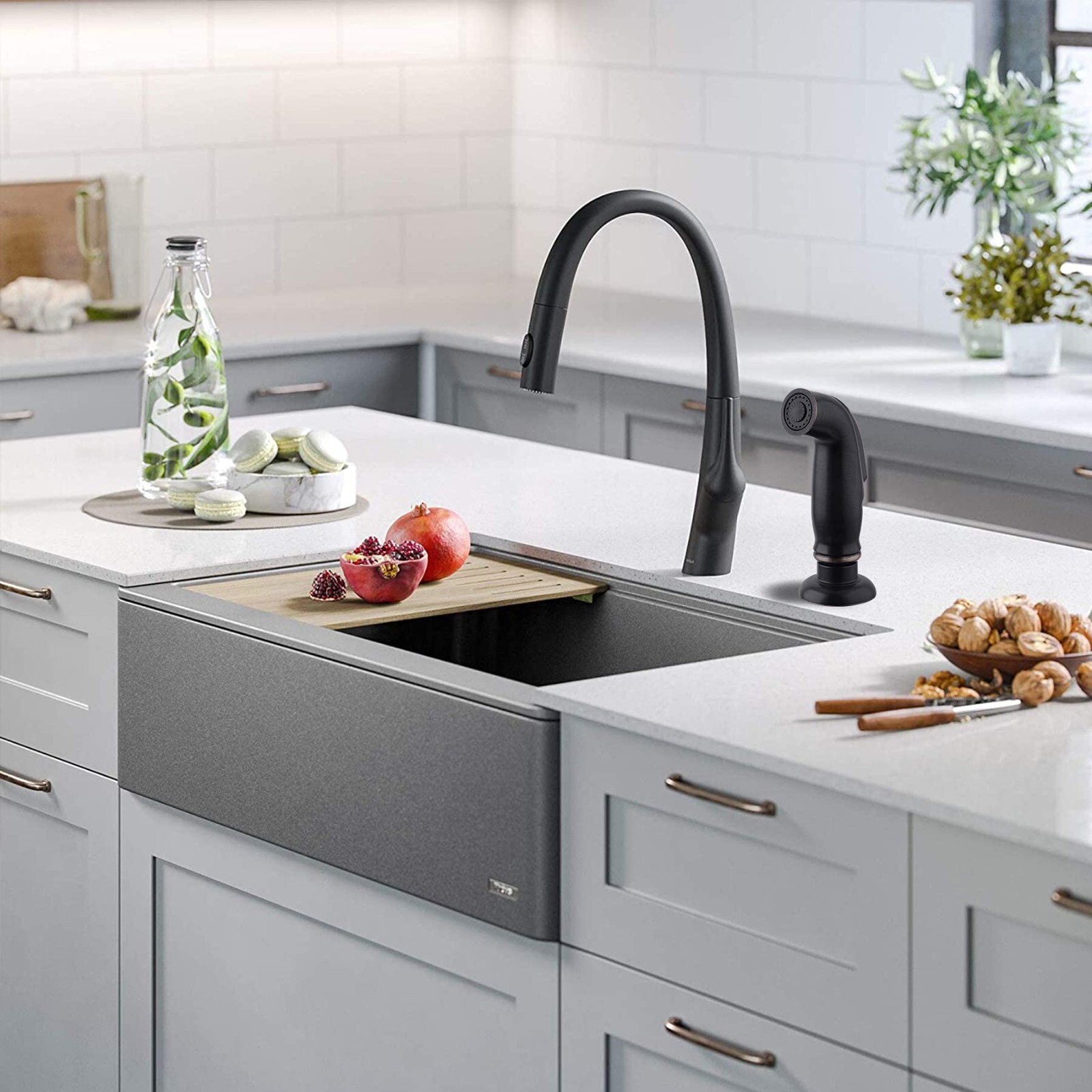 Kitchen Sink Side Sprayer,Quick Side Connector For Moen Faucet Head ...